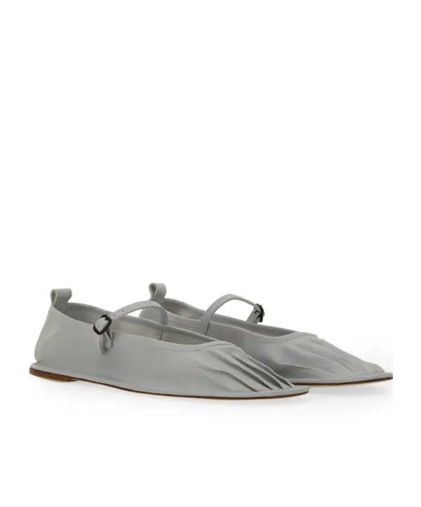 Hereu Dansa Square Toe Ballerina - Gray