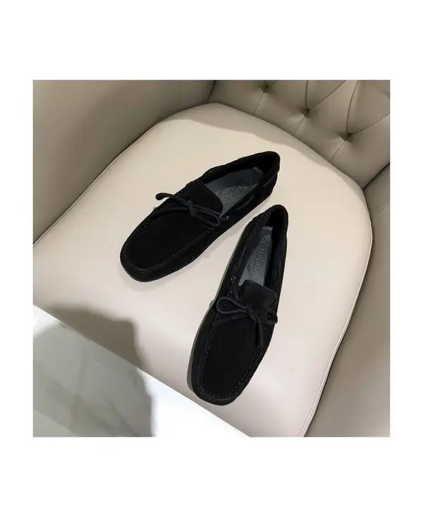TOD'S Gommino Driving Loafers - Black