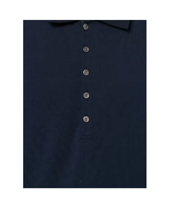 Thom Browne Logo Patch Polo Shirt