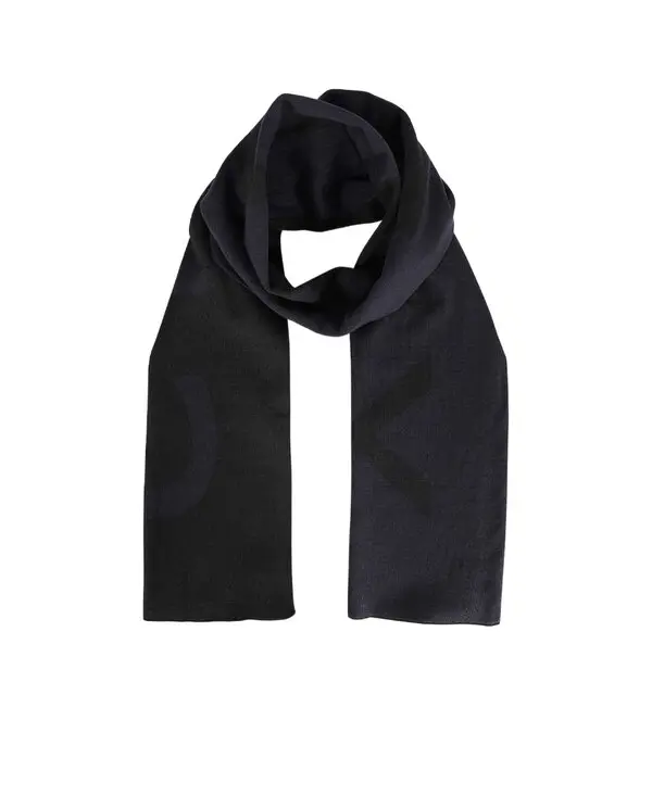 Givenchy Logo-print Wool Scarf - Black