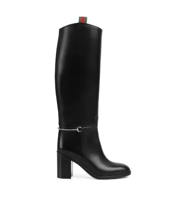 Gucci Slim Horsebit Boots