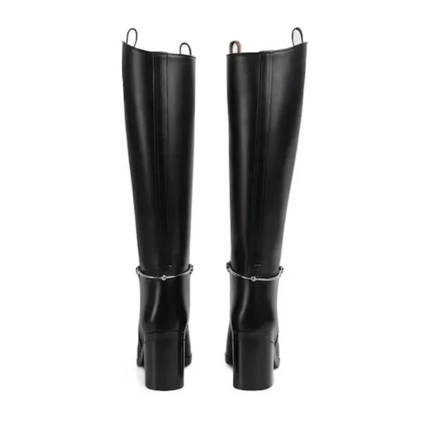 Gucci Slim Horsebit Boots
