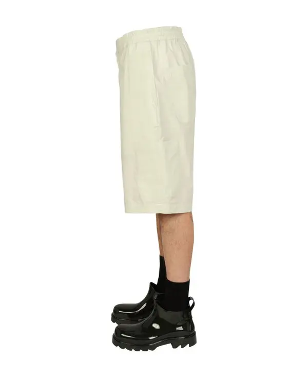 AMBUSH Elasticated Waist Shorts With Embroidered Logo - Nude