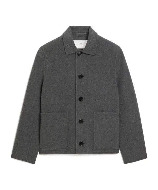 AMI Paris Button-up Jacket - No