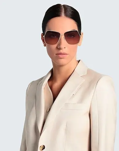 Max Mara Abstract Frame Sunglasses