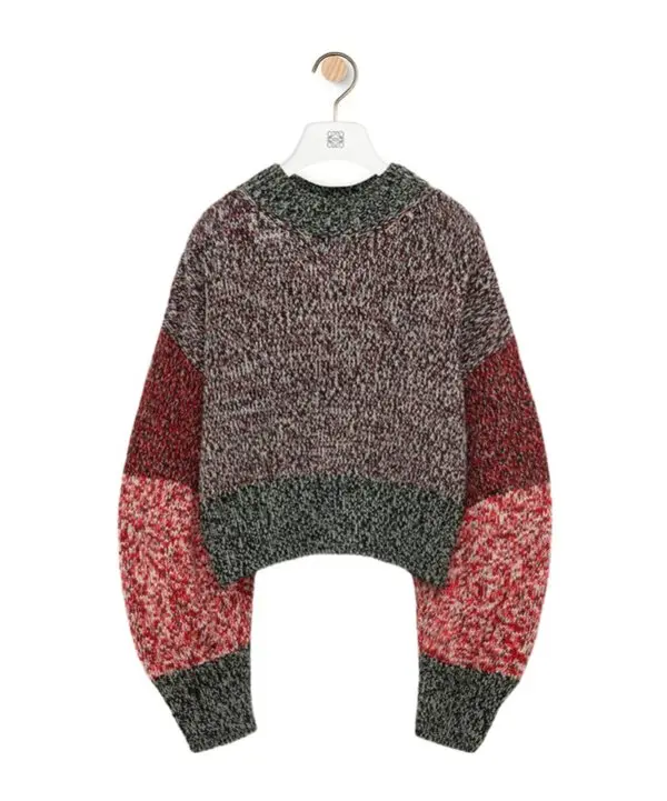 Loewe Wool Sweater With Lantern Sleeves