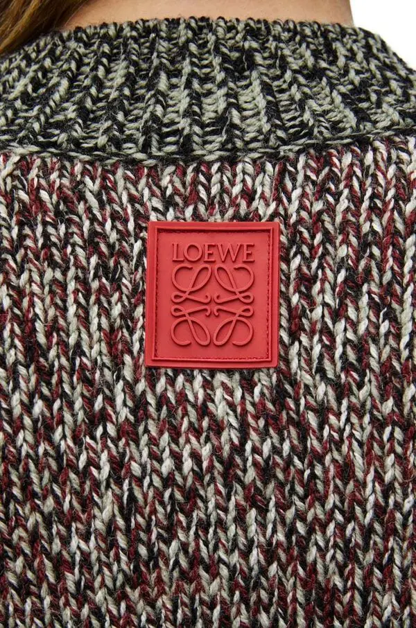 Loewe Wool Sweater With Lantern Sleeves