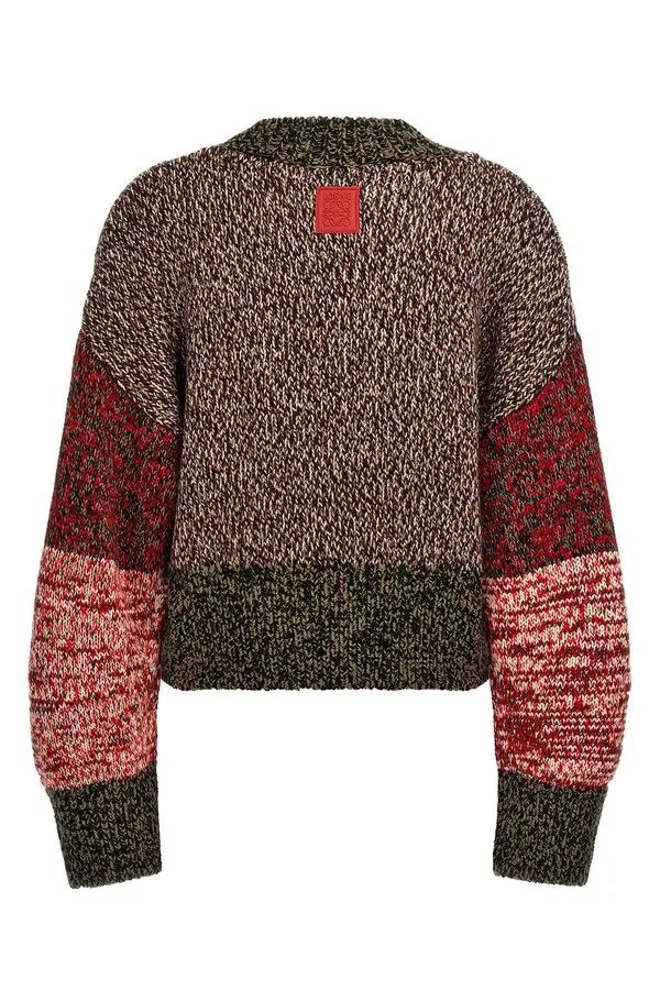 Loewe Wool Sweater With Lantern Sleeves