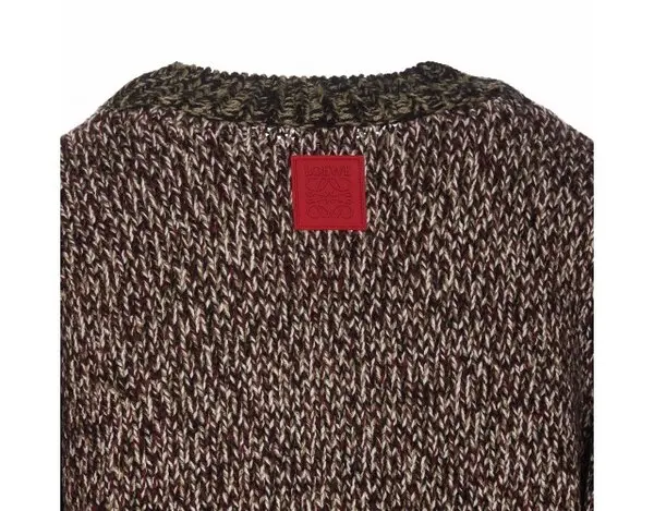Loewe Wool Sweater With Lantern Sleeves