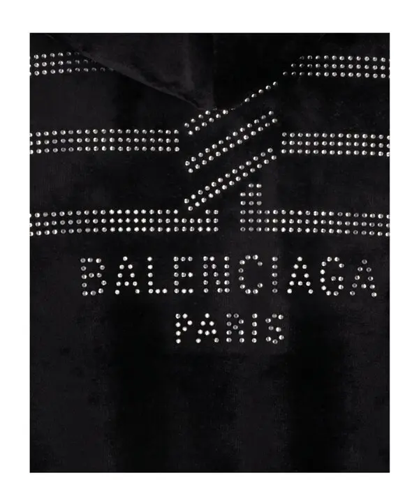 Balenciaga Bb Paris Jersey Hoodie