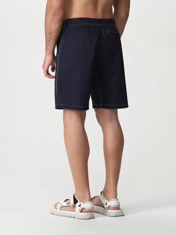 MSGM Embroidered Logo Drawstring Waistband Shorts