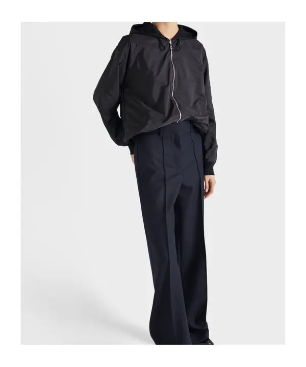 Prada Zip-up Hooded Jacket