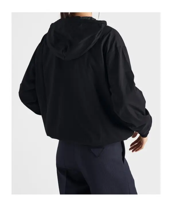 Prada Zip-up Hooded Jacket