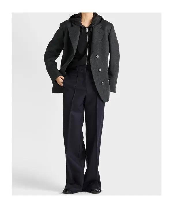 Prada Zip-up Hooded Jacket
