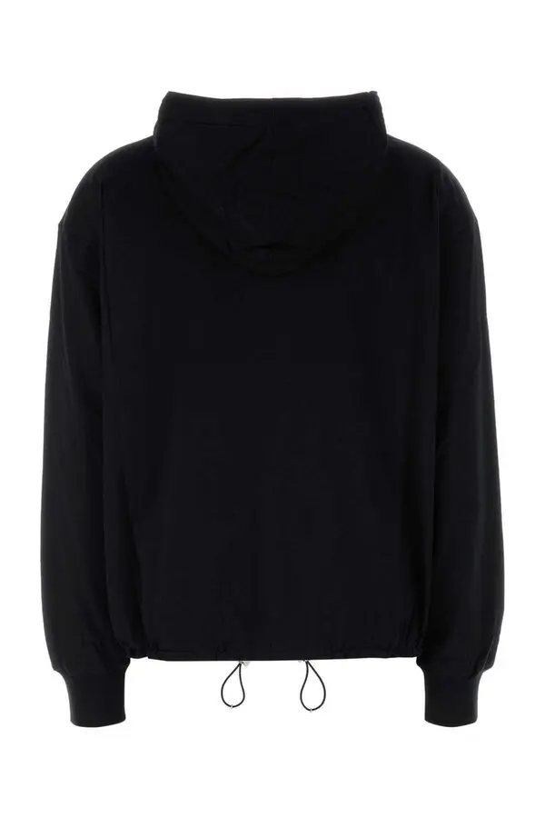 Prada Zip-up Hooded Jacket