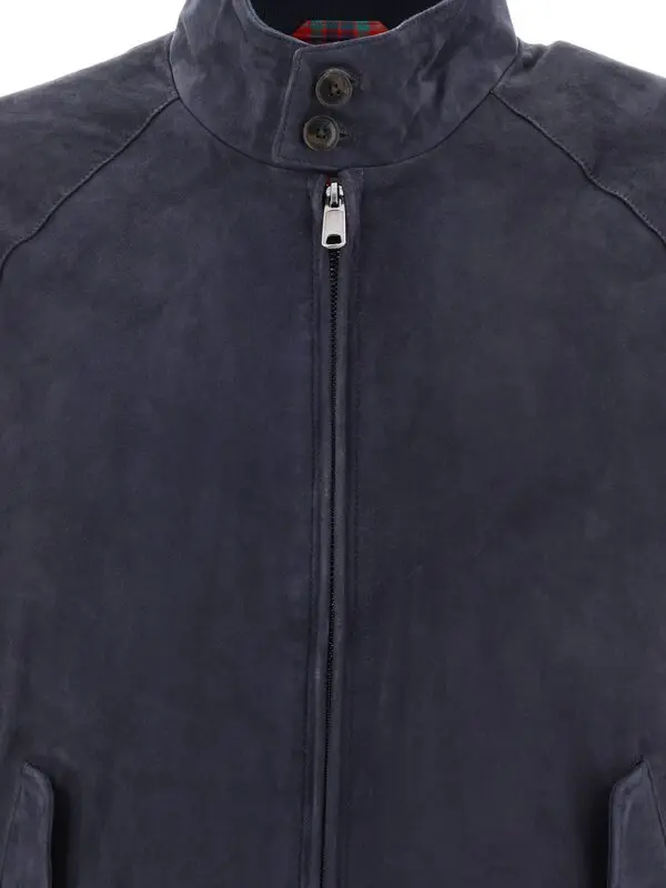 BARACUTA Classic G9 Harrington Jacket - Navy