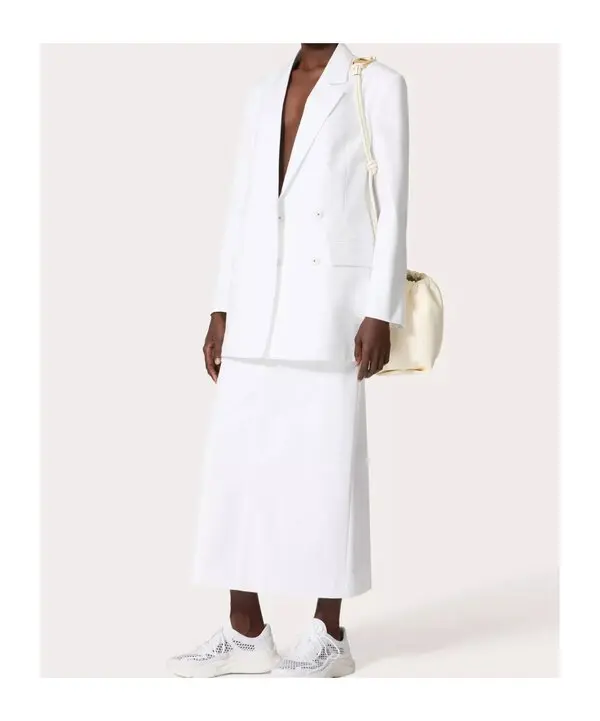 Valentino Garavani Double-breasted Long-sleeved Jacket