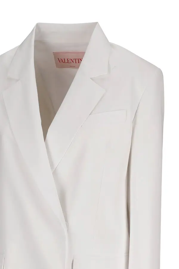 Valentino Garavani Double-breasted Long-sleeved Jacket