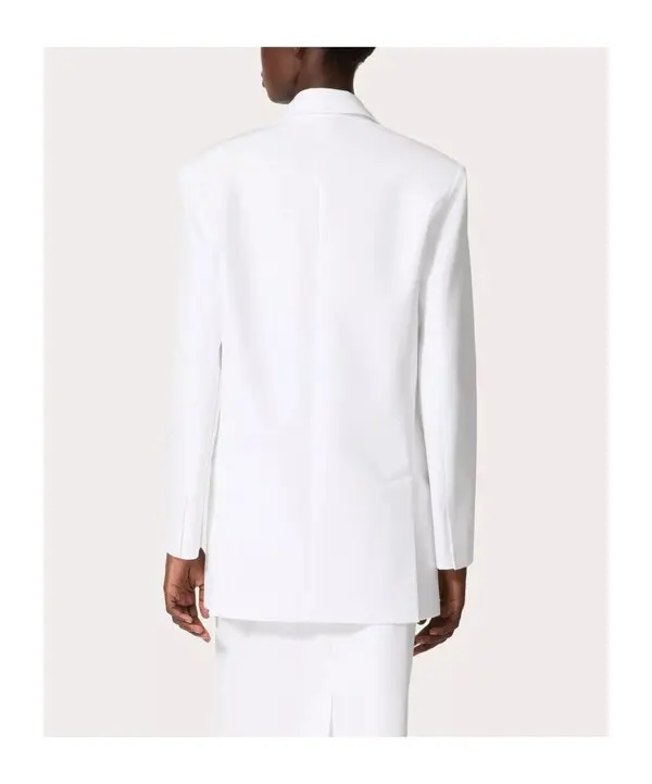Valentino Garavani Double-breasted Long-sleeved Jacket