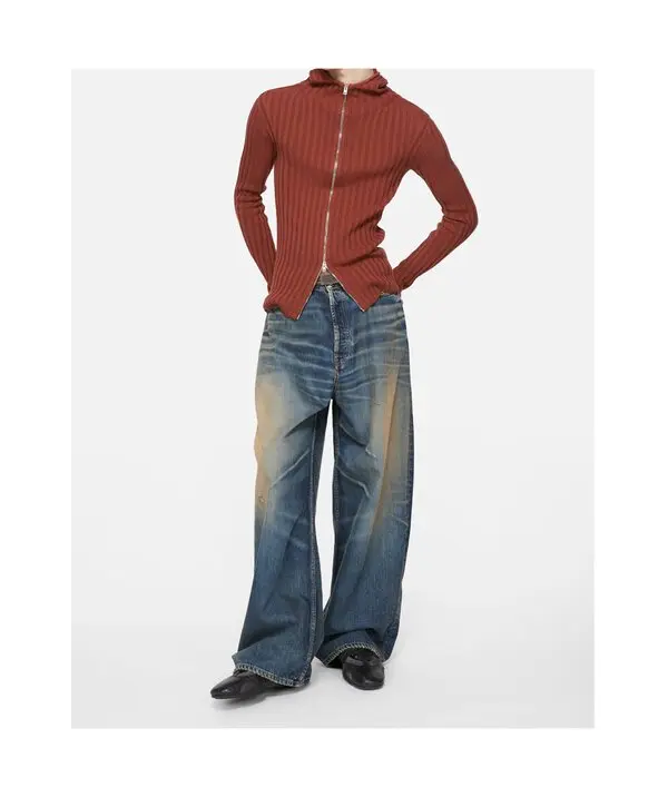 Acne Studios Super Baggy Fit Jeans - Blue