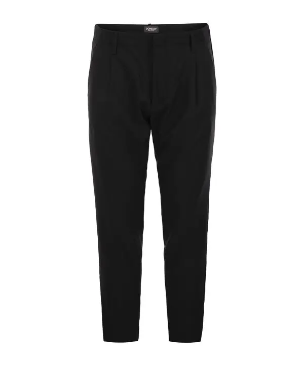 DONDUP Ben Carrot Chino Pants - Black