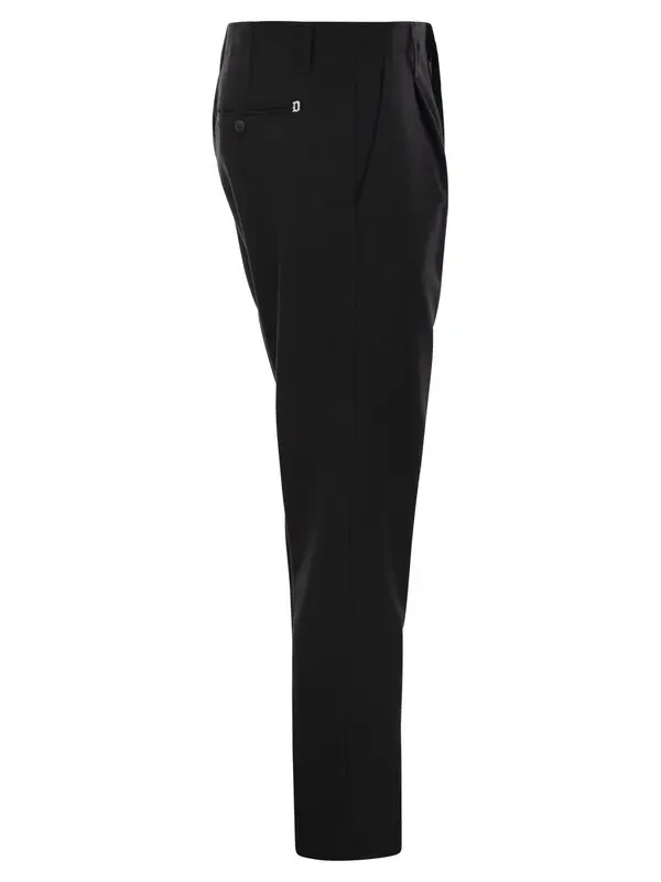 DONDUP Ben Carrot Chino Pants - Black