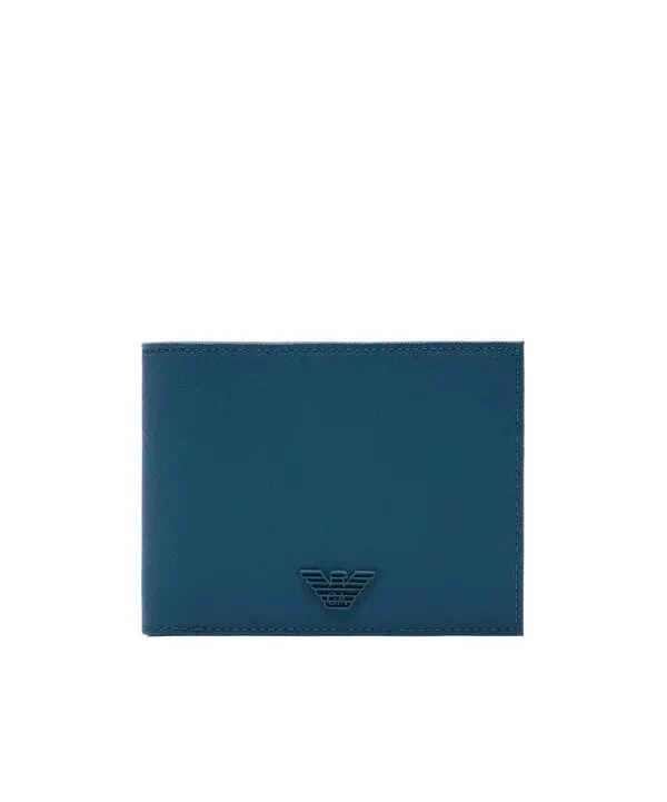 Emporio Armani Logo Wallet - Twilight Blue