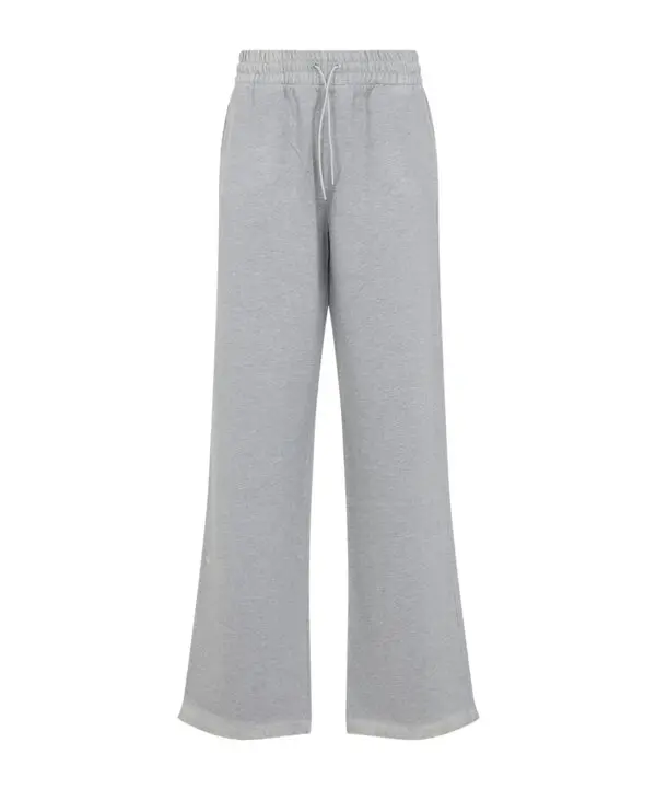 Prada Cotton Fleece Joggers - Hemp Gray