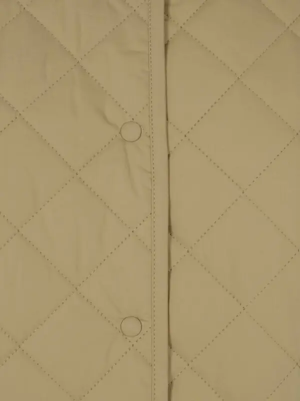 TOTEME Quilted Crewneck Jacket - Desert