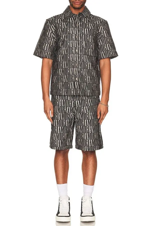 Amiri Monogrammed Logo Shorts