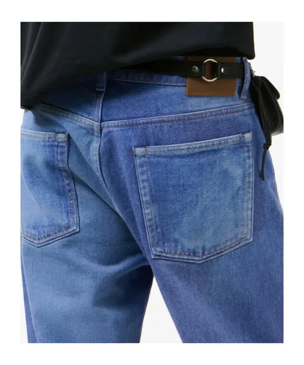 Our Legacy Third Cut Wide Straight-leg Jeans - Blue