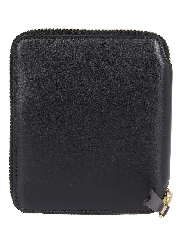 Comme Des Garçons Zipped Wallet - Black