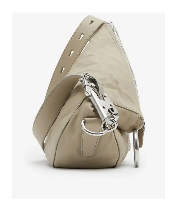 Burberry Small Knight Leather Shoulder Bag