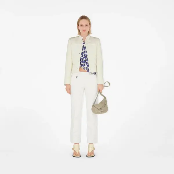 Burberry Small Knight Leather Shoulder Bag