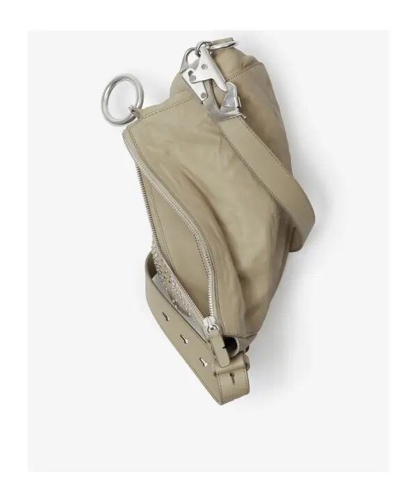 Burberry Small Knight Leather Shoulder Bag