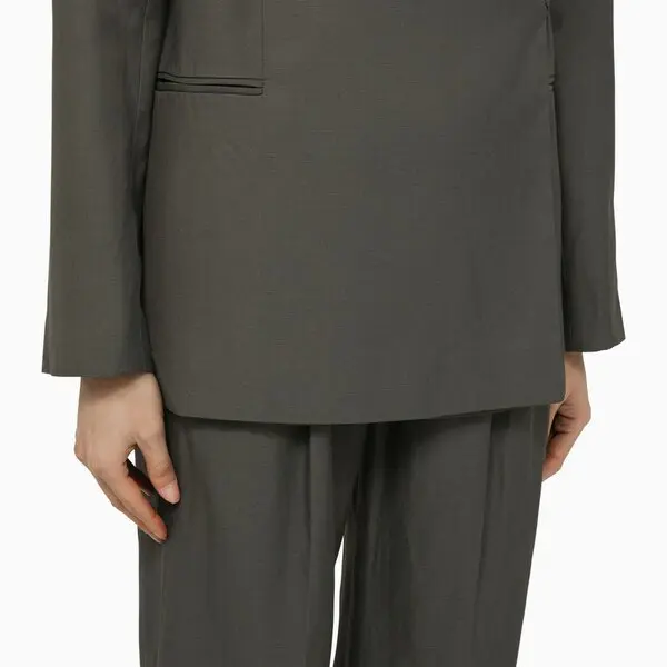 LOULOU STUDIO Single-breasted Blazer With Asymmetrical Design