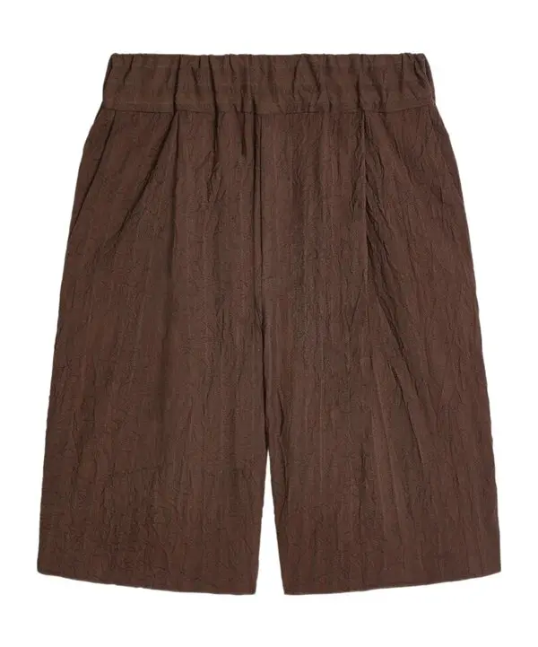 Dries Van Noten Pleated Bermuda Shorts