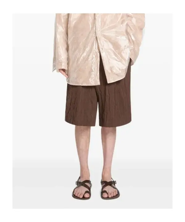 Dries Van Noten Pleated Bermuda Shorts