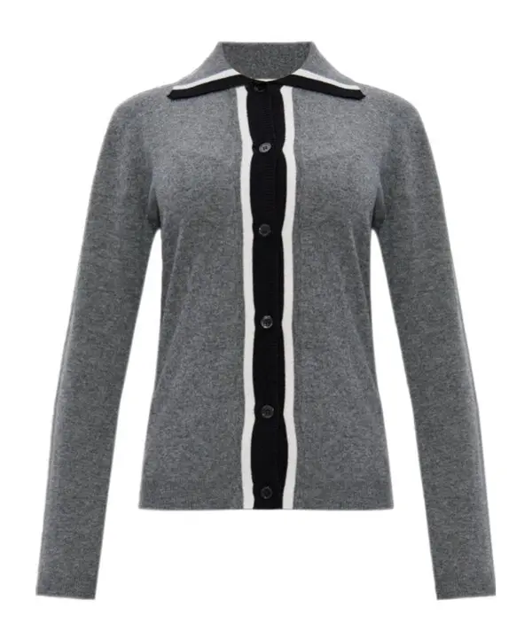 Marni Contrast Detail Knitted Cardigan