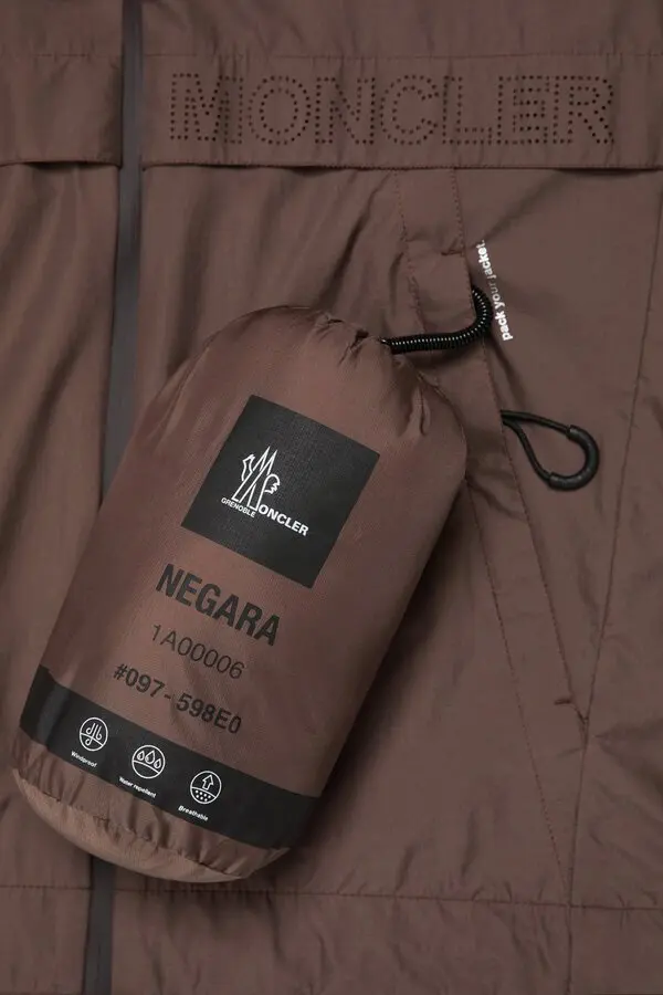 Moncler Negara Packable Hooded Windbreaker