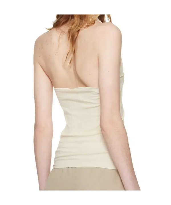 BASERANGE Sleeveless Halter Neck Top - Nude