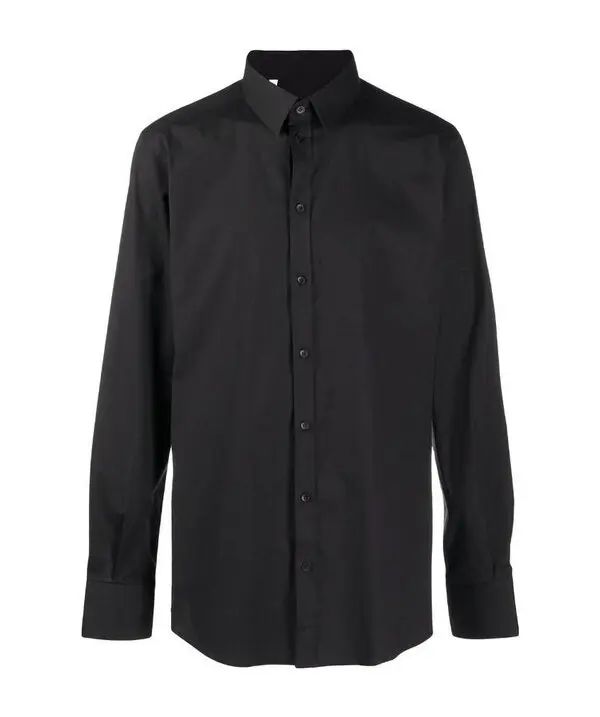Dolce & Gabbana Dolce Gabbana Classic Tailored Shirt - Black