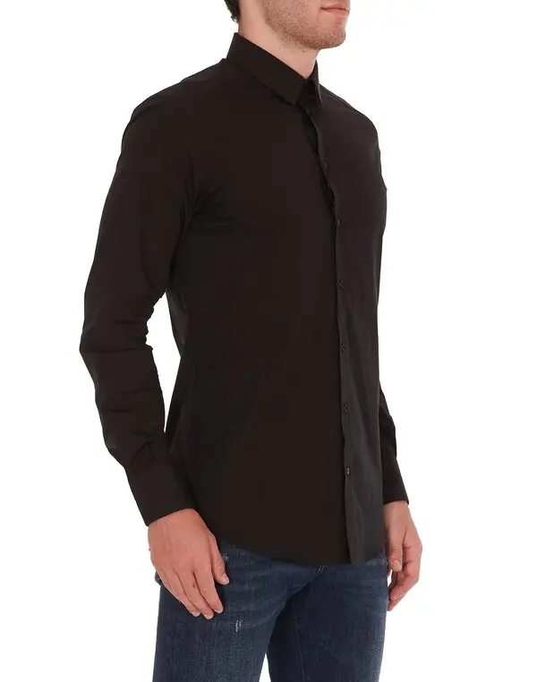 Dolce & Gabbana Dolce Gabbana Classic Tailored Shirt - Black