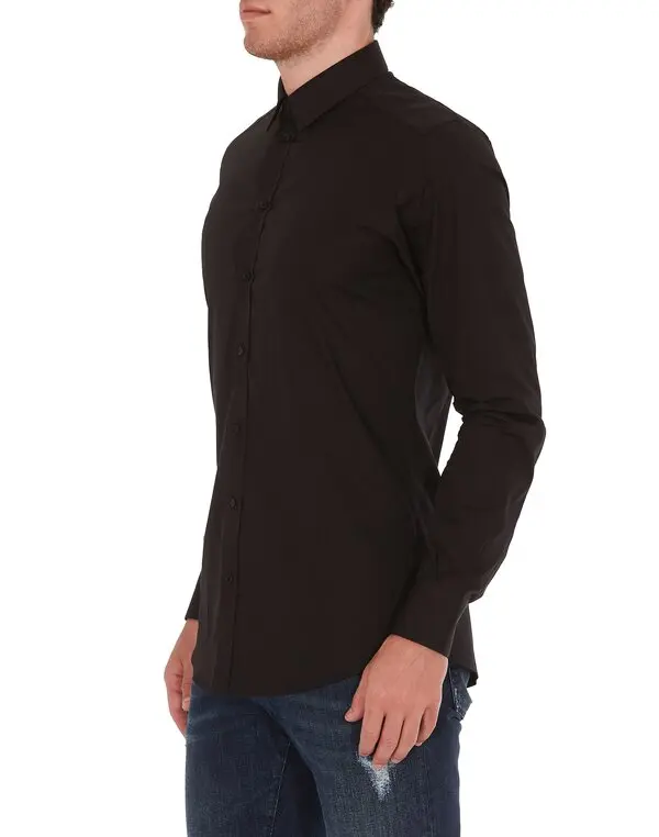 Dolce & Gabbana Dolce Gabbana Classic Tailored Shirt - Black