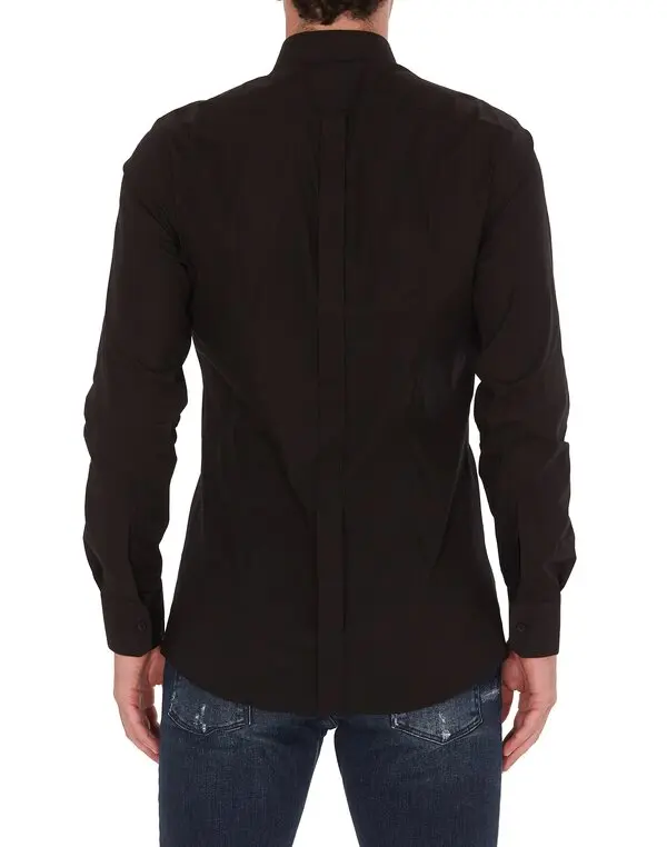 Dolce & Gabbana Dolce Gabbana Classic Tailored Shirt - Black