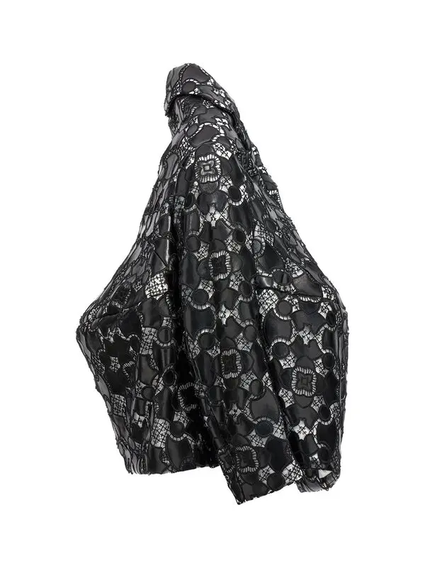 Comme Des Garçons Lace Detailed Jacket