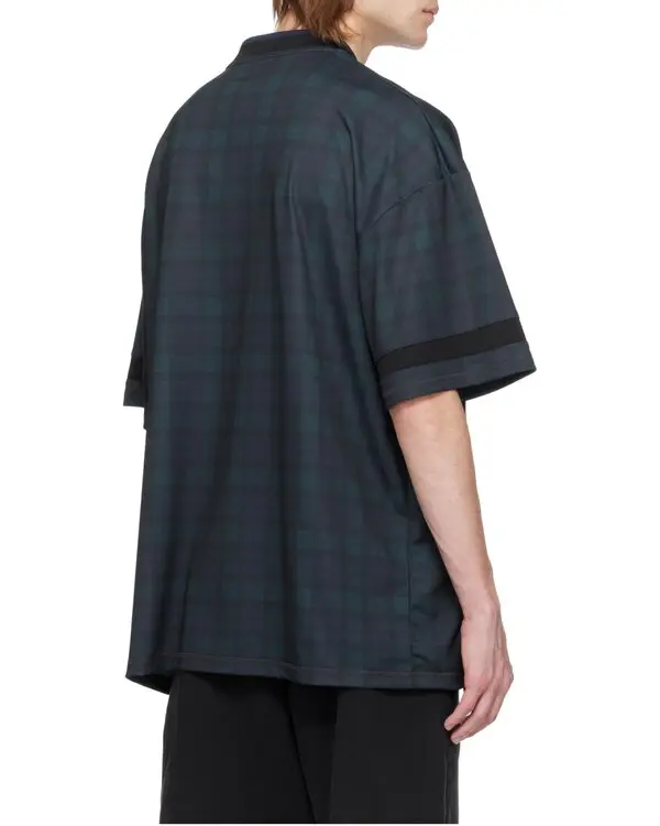 Martine Rose Logo Printed Drop Shoulder Football T-shirt