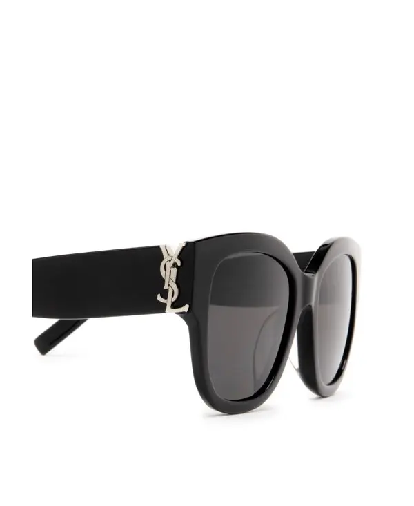 Saint Laurent Square Frame Sunglasses - Black