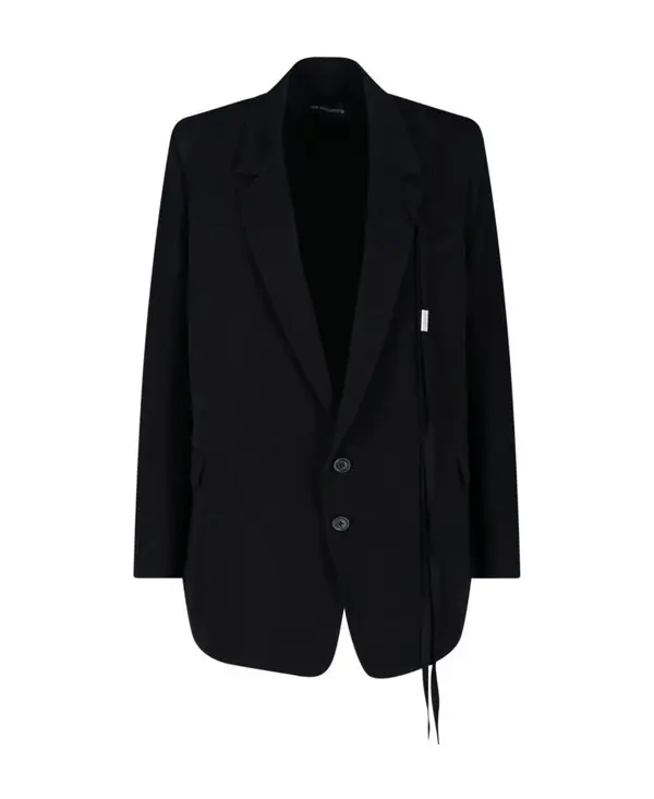 ANN DEMEULEMEESTER Agnes Single-breasted Suit Jacket