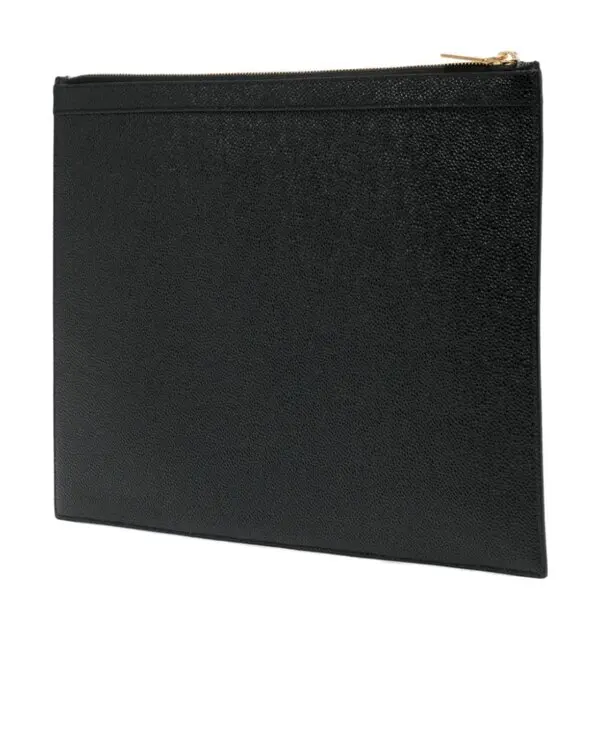 Thom Browne Logo Stamp Clutch Bag